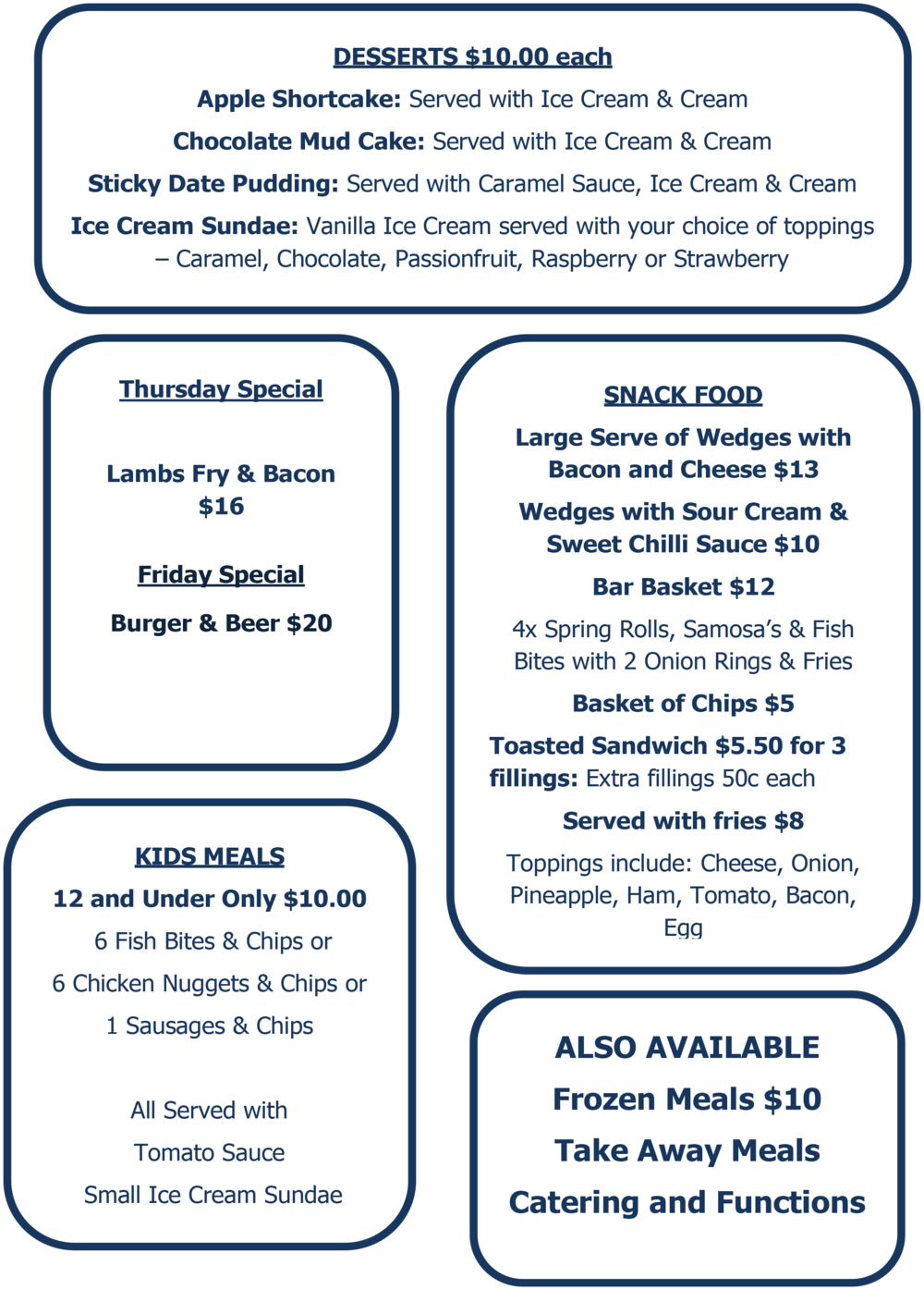 Christchurch Family Restaurant| Club Canteen Papanui RSA